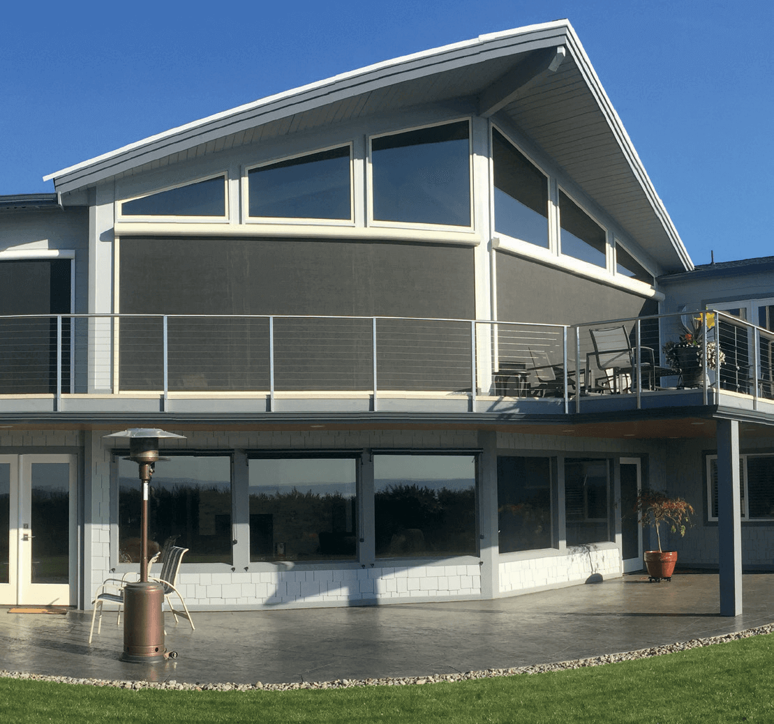 Retractable Power Screens Gilroy, CA | Outdoor Power Screens ...